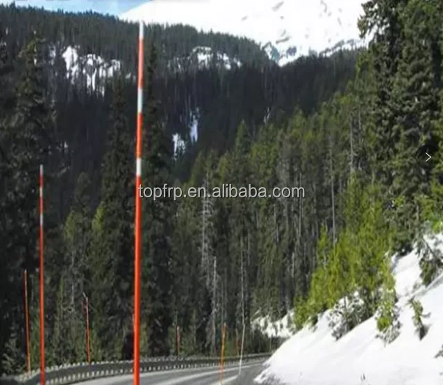 Factory Direct Fiberglass Reflective Road Marker Snow Marker Pole - Buy ...