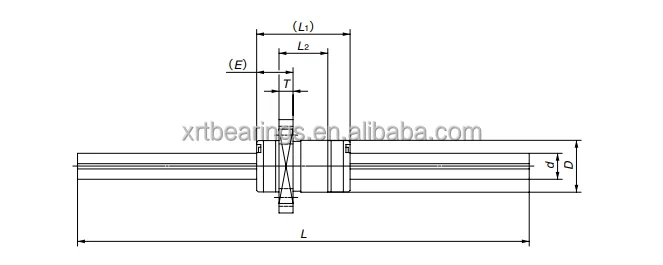 IKO Linear Ball Spline Nut LSAG15 - Precision & Durability