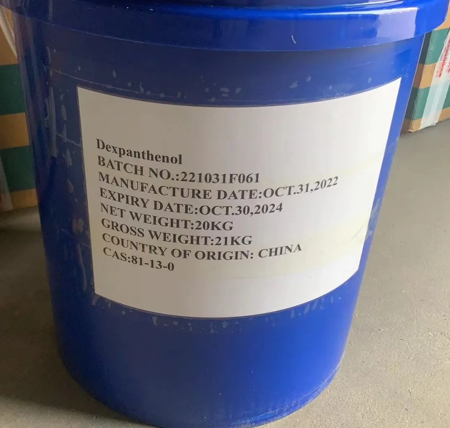 Factory Supply Dexpanthenol CAS 81-13-0 D-panthenol With Good Quality ...