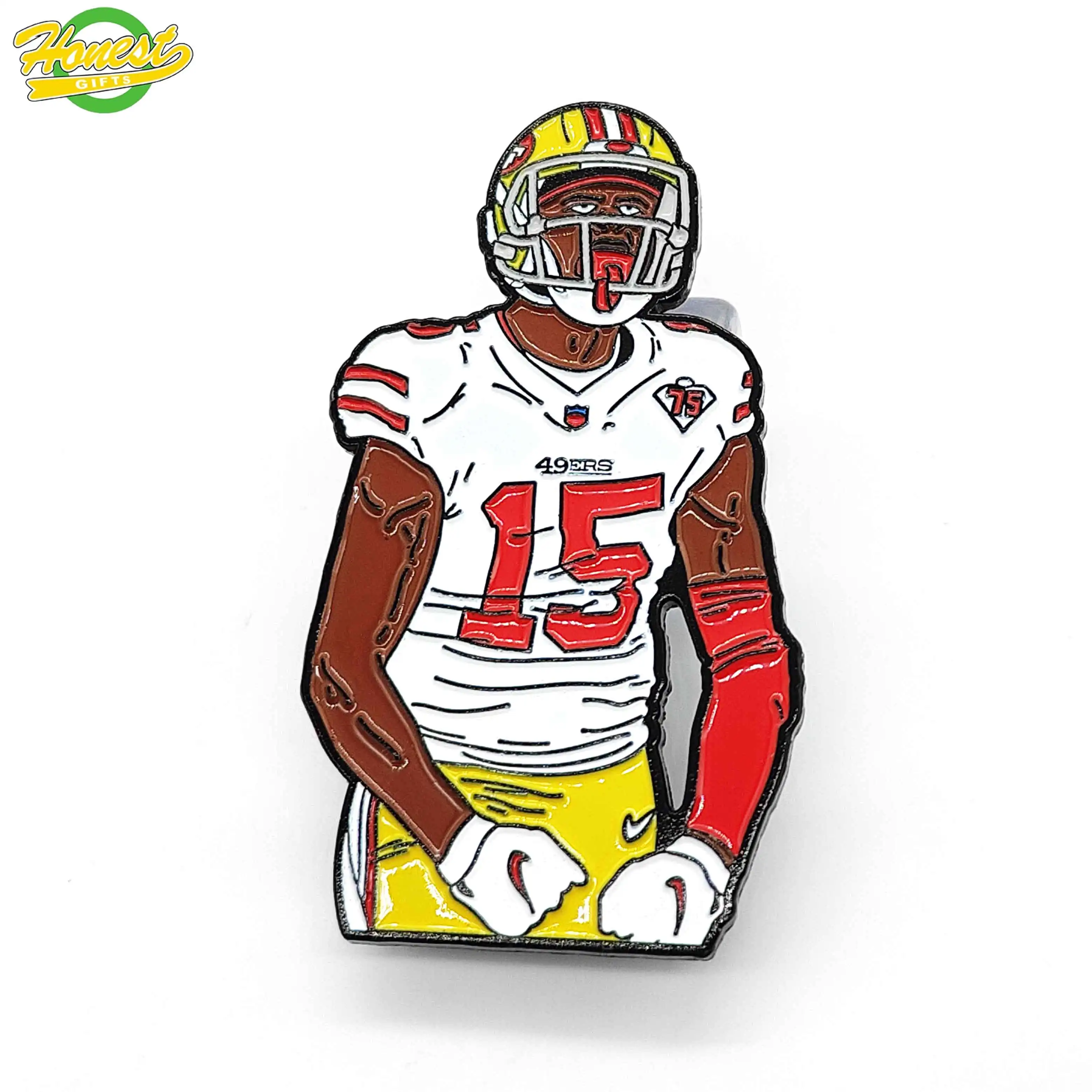 Factory Suppliers Custom Logo Baseball Hat Pins Emblem Hard Soft Enamel ...