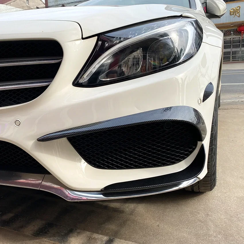 Front Bumper Splitter Side Spoiler Air Vent Wind Knife Body Kits for ...