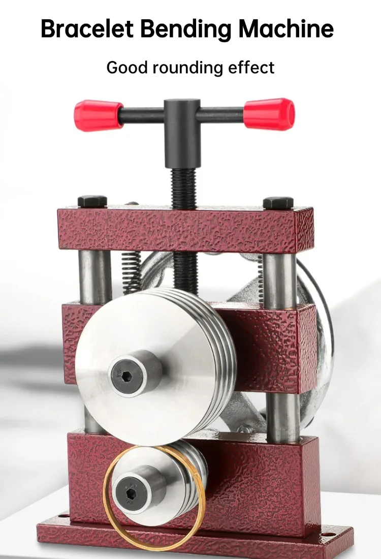 Metal Jewelry Rolling Mill for Bracelet Shaping & Bangle Bending OEM