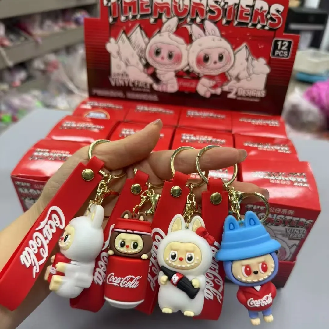 New Labubu Cola Series Vinyl Plush Pendant Macaron Third Generation ...