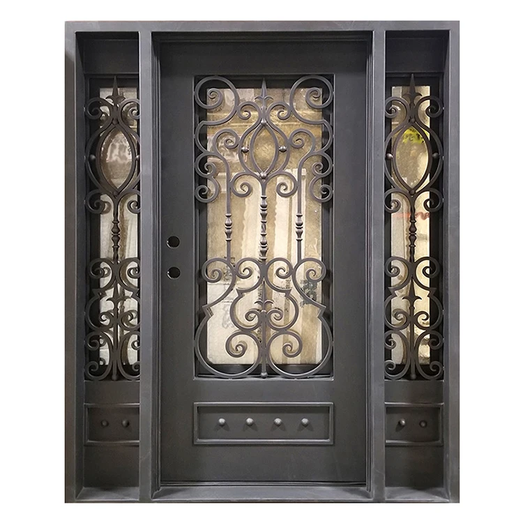 Wrought Iron Storm Door