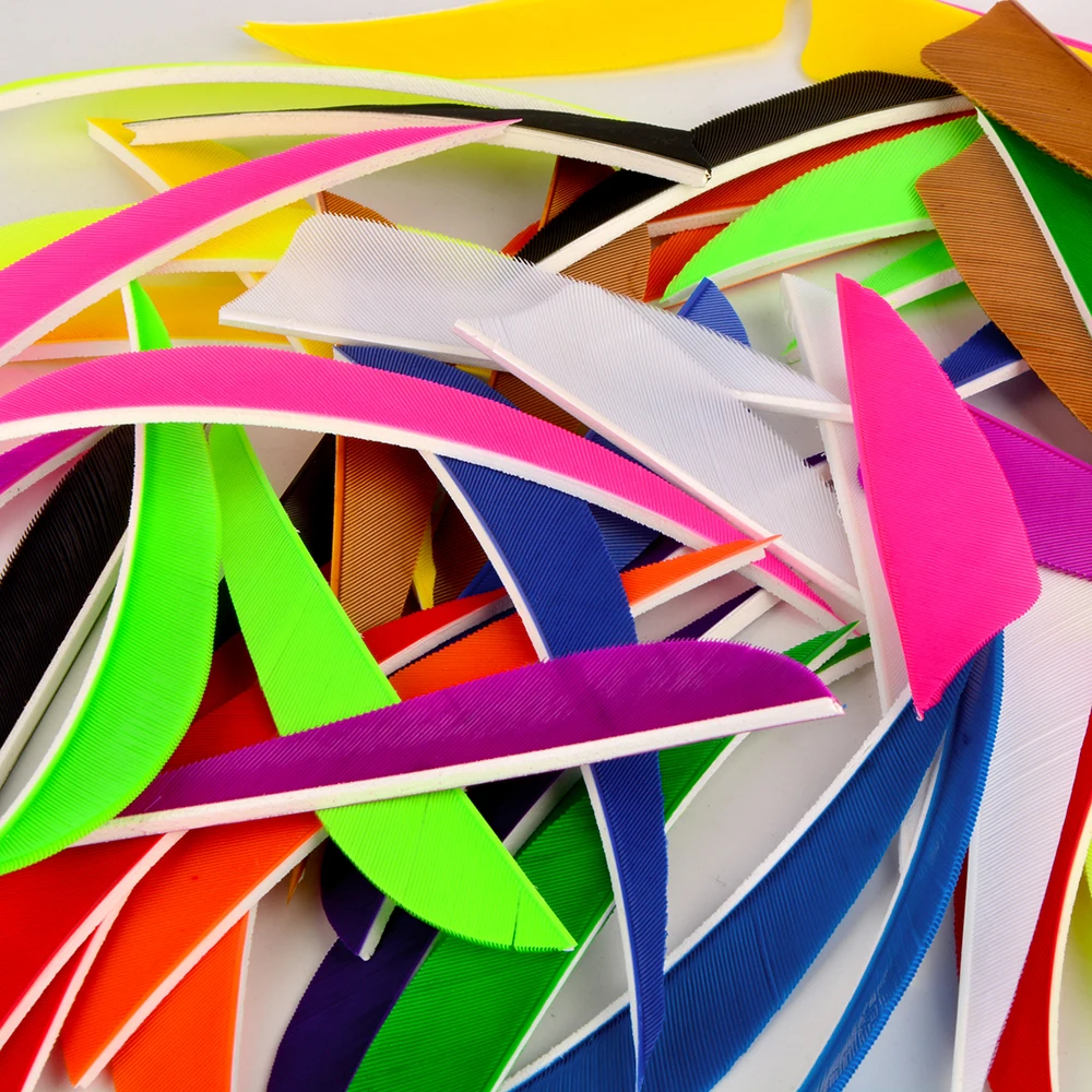 Arrow Fletching PATIKIL Turkey Feather Arrow Vanes (30-Pack) - Right ...