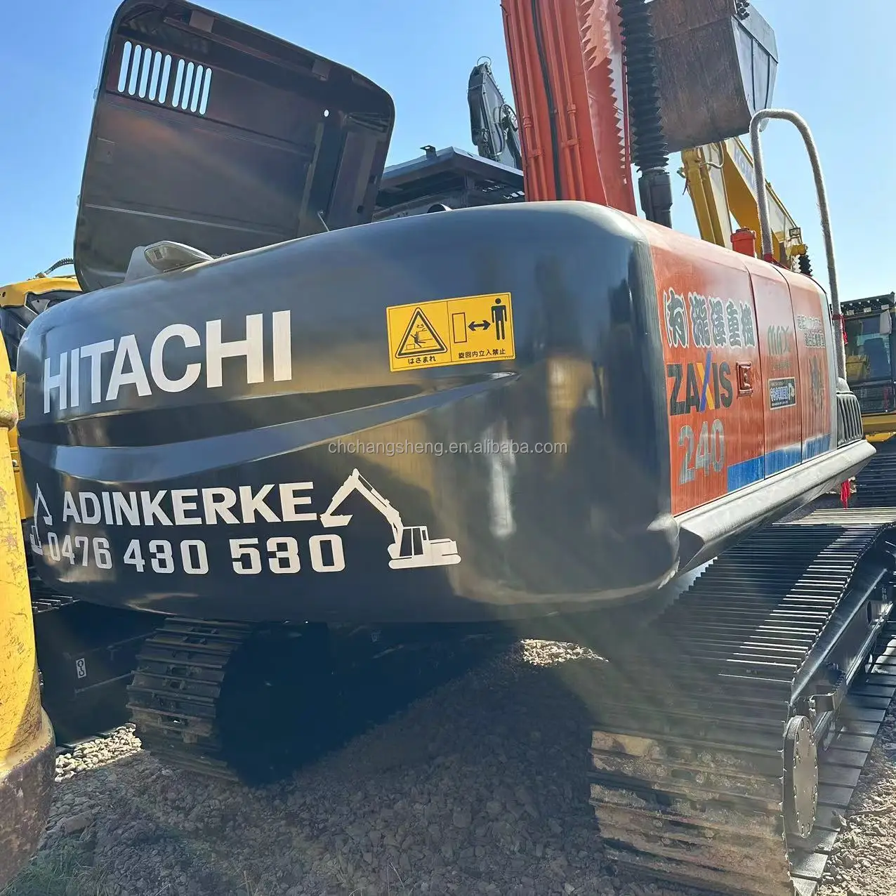 Used Hitachi 240 Excavator Japan Original Zaxis240-3 Second Hand Zx240 ...