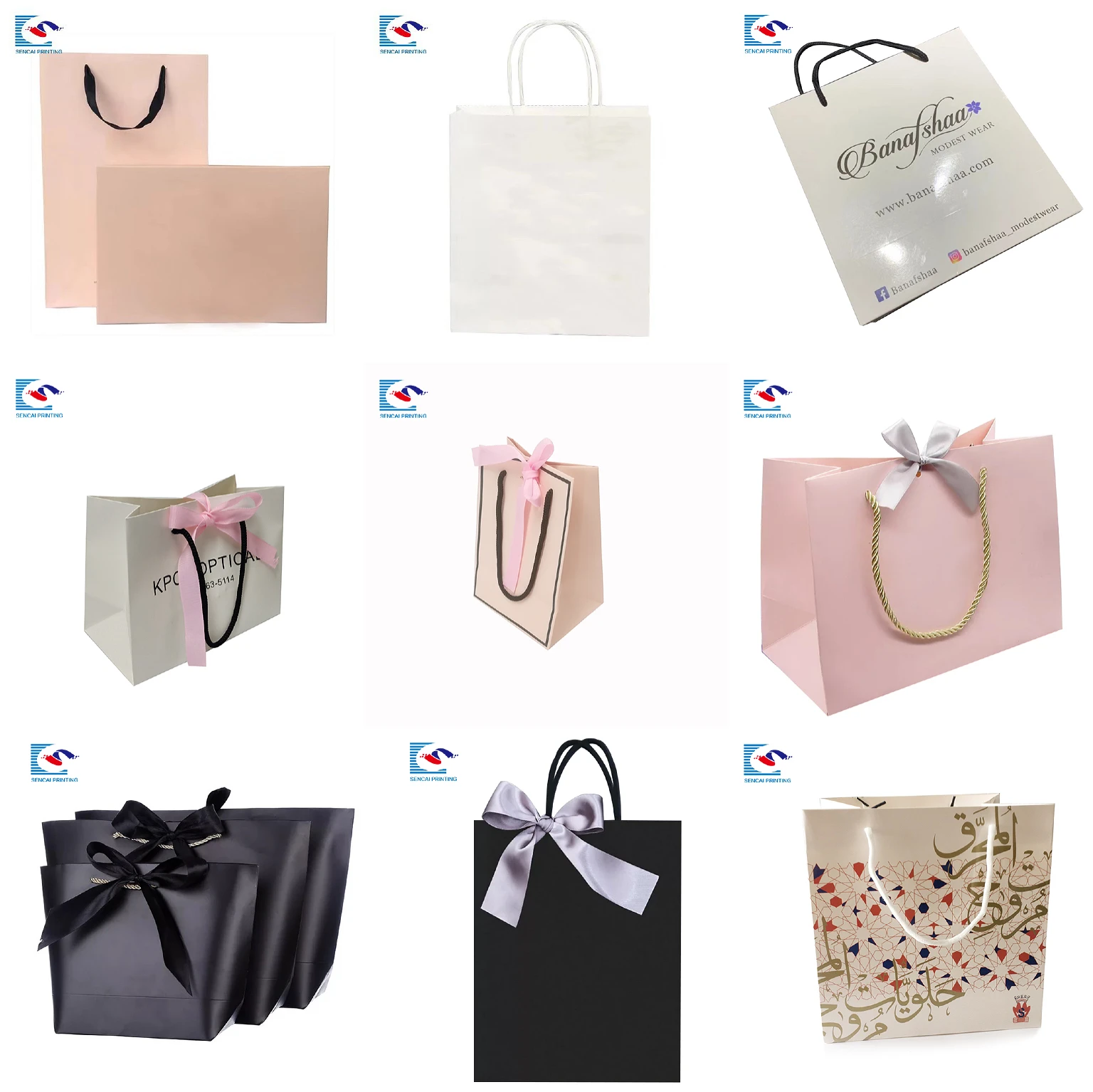 Custom Clothing Shopping Bags - Luxury & Sustainability
