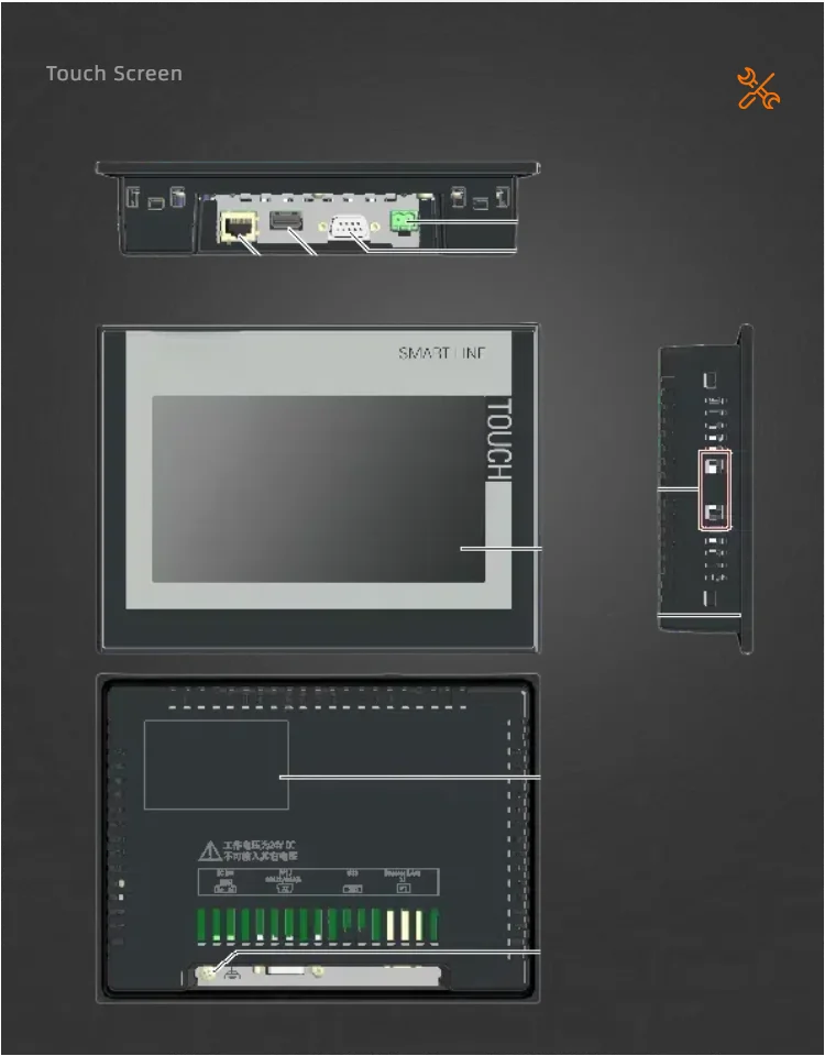 6AV2123-2DB03-0AX0 SIMATIC HMI, KTP400 Basic, Touch Screen, Compact ...