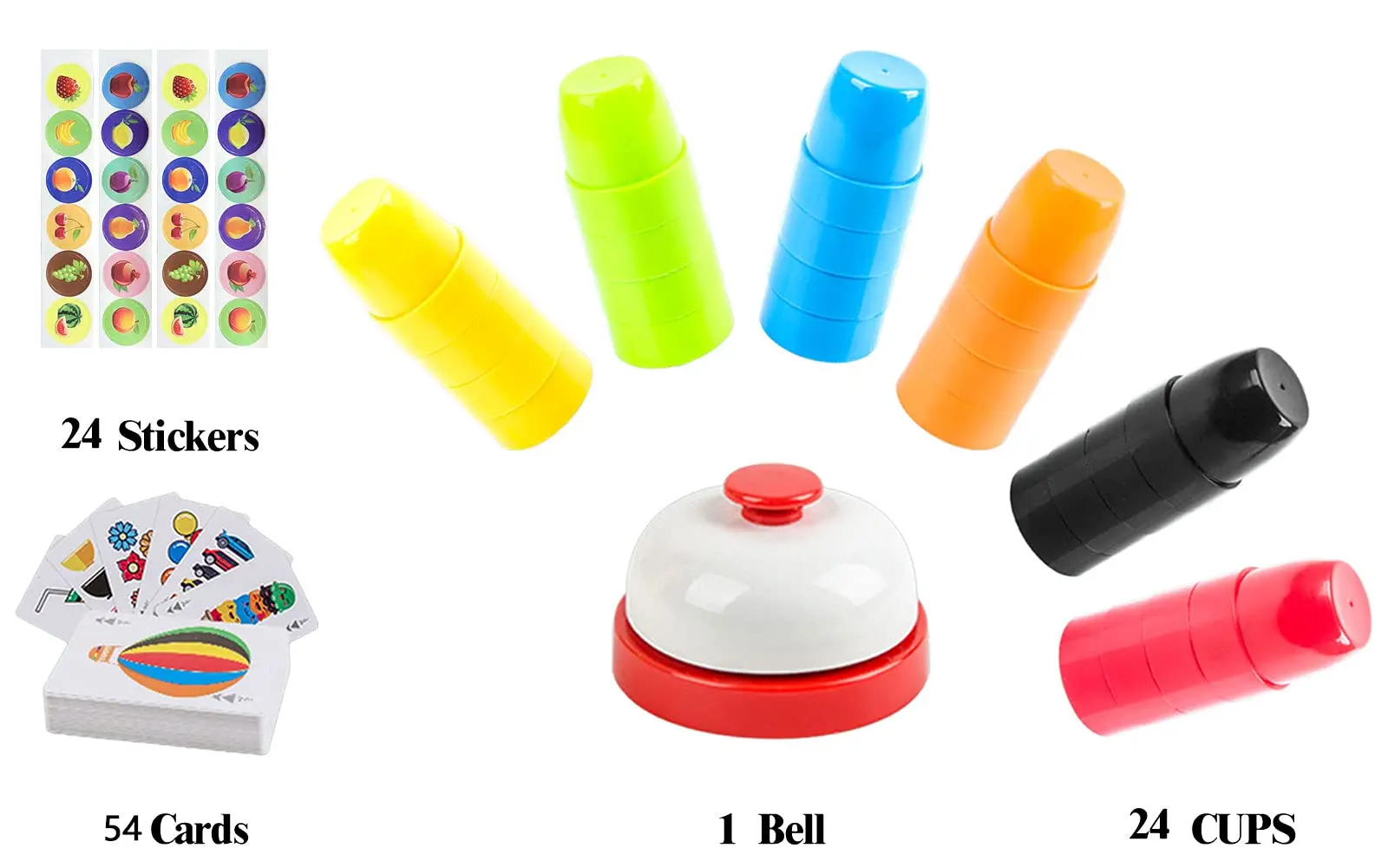 Color Cup Stacking Race Game For Kids & Family Speed Cup Sorting ...