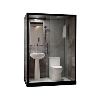 Hotel Portable Luxury Building Standing Showers Prefabricated Modular ...