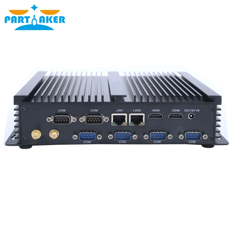 Fanless Industrial Mini Pc Dual Nic Core I3 5005u 2*hd-mi 6* Rs232 Com ...