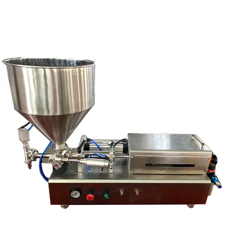 Multifunctional Pneumatic Horizontal Semi Auto Cosmetic Cream Manual ...