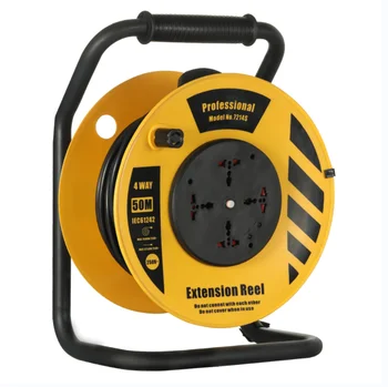 Long Extension Cable Cord Reel Lead Uk Universal 30m 50m Wholesale ...