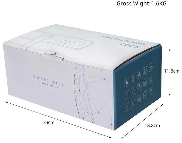 Deftun Tuya Fingerprint Smart Door Lock - Secure & Convenient