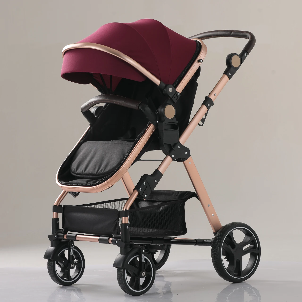 European Design Foldable Baby Car Seat And Stroller Set High Landscape ...