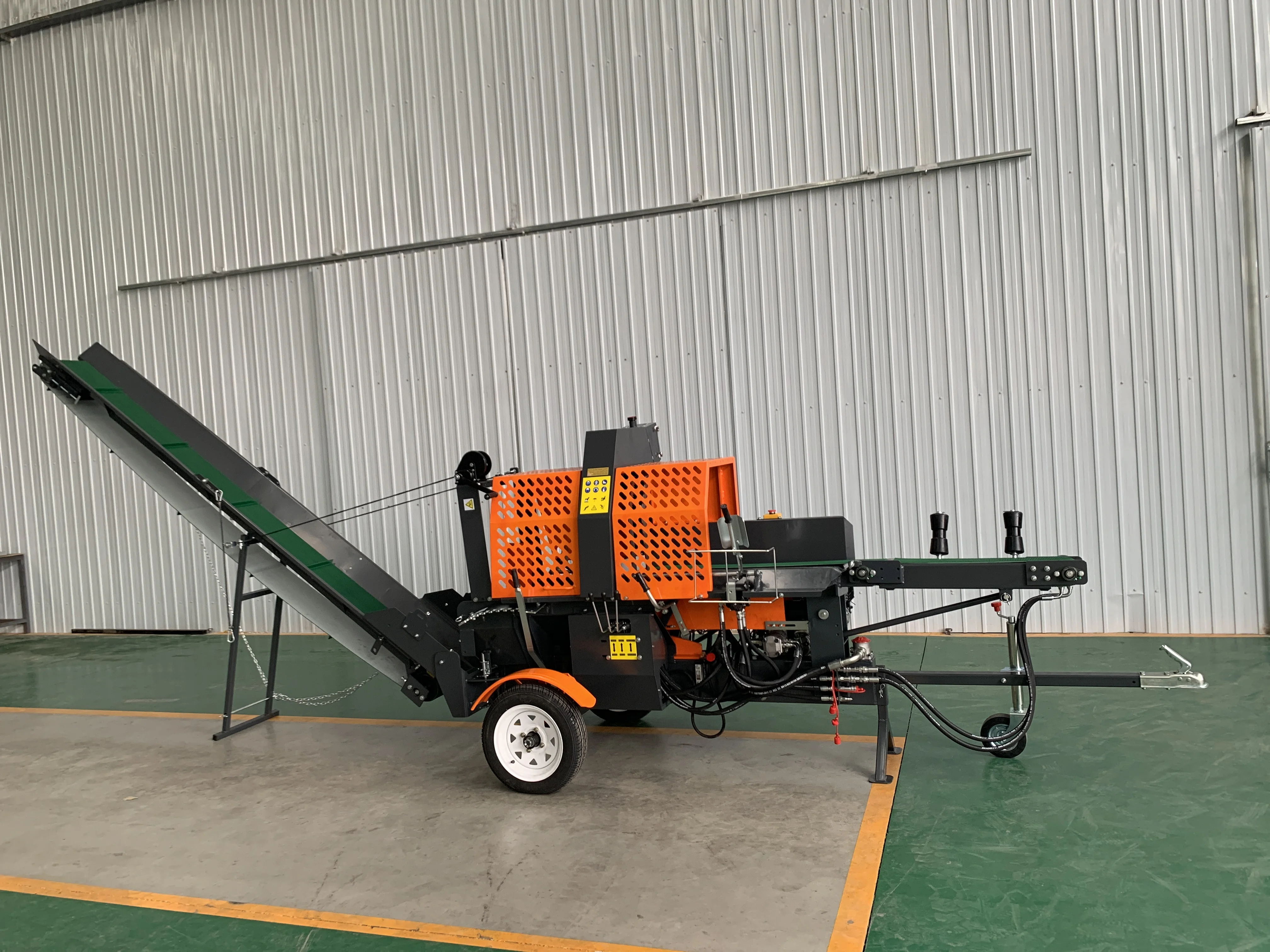 Forest King 20ton Firewood Cutter Processor With Saw For Europe And ...