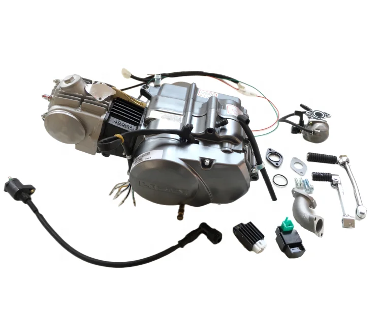 4 Stroke 50cc 70cc 90cc Engine Kick Start Engine Carburetor Set for ...