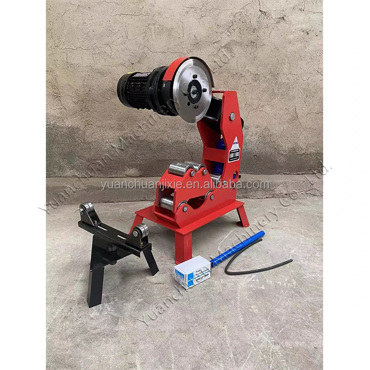 50-219 Electric Hydraulic Pipe Cutting Machine Fire Pipe Galvanized ...