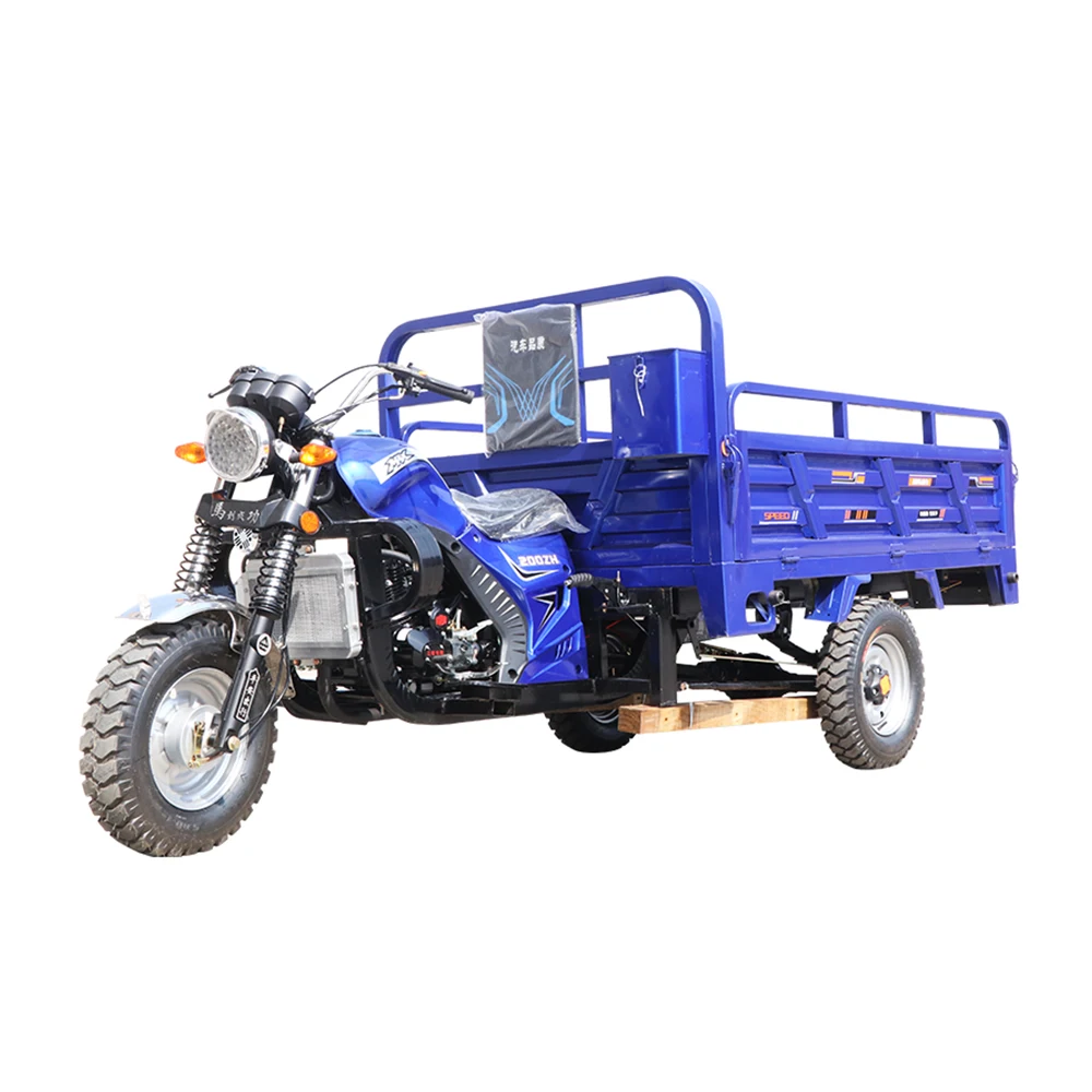 Three-wheel Gasoline Motorcycle Convertible Fuel Support Custom Farm ...