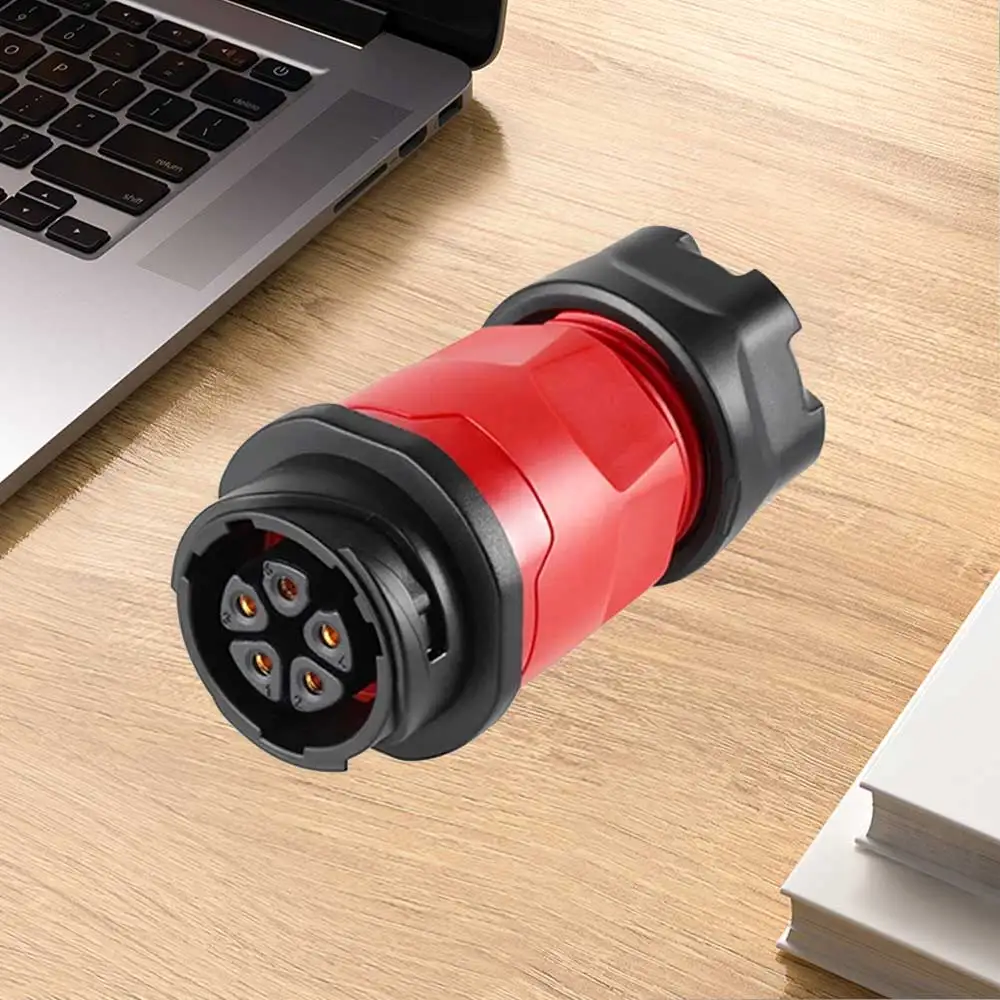 Oswell Multi Usage 5 Pin Male Female Waterproof Circular Quick Round ...