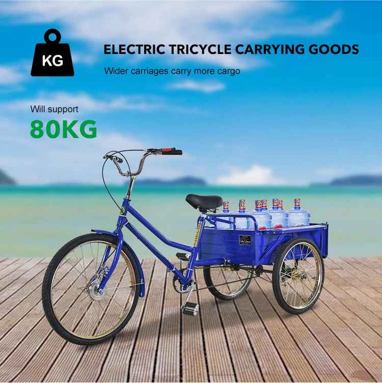 Agricultural Trike Open Body Human Antikid 3 Wheel Bike Adult Pedal ...