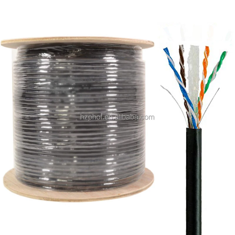 Fttx Fttr Ftth High Speed Sftp Cat6 Network Cable Cat6 Utp Cable 305m Copper Cca Utp Cat 6 Cable ...