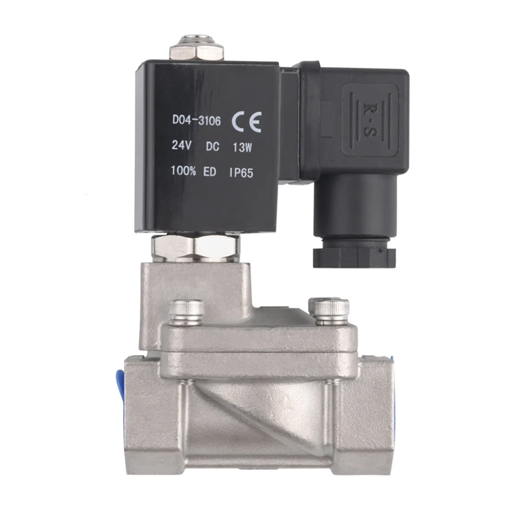 RSP High Temperature Pilot Water Stainless Steel Steam Solenoid Valve ...