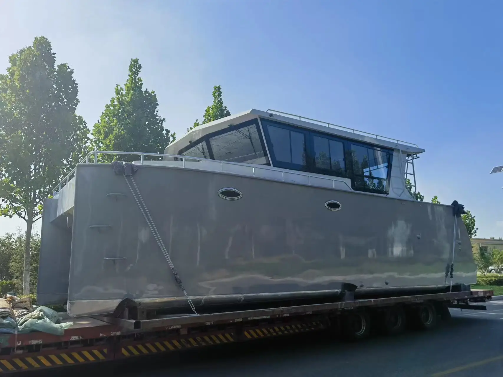 10m Aluminum Speed Power Boat Yacht Cabin Cruiser House Catamaran for Sale