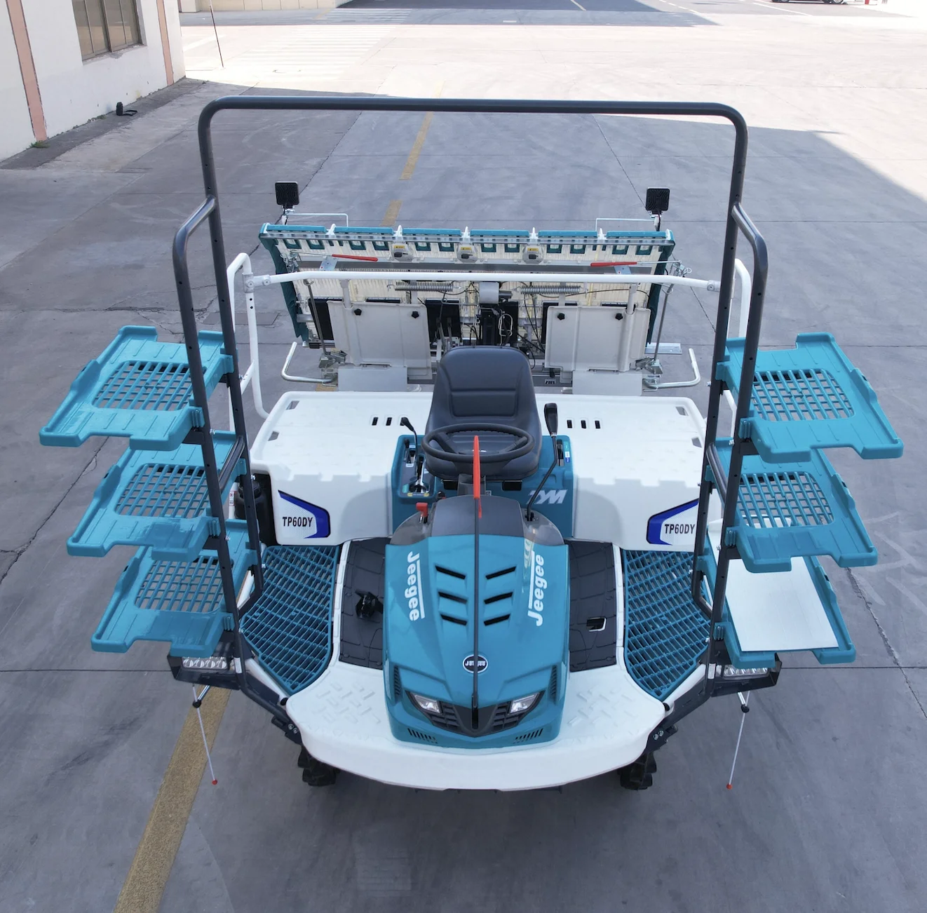 High Quality 8 Rows Walking Paddy Agricultural Equipment High Speed ...