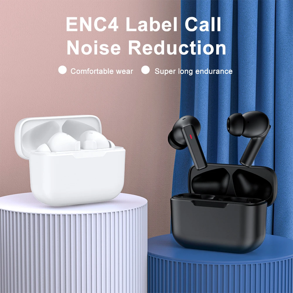 2024 Anc Enc M12 Earbuds Active Noise Cancellation Tws Earphone Calling ...