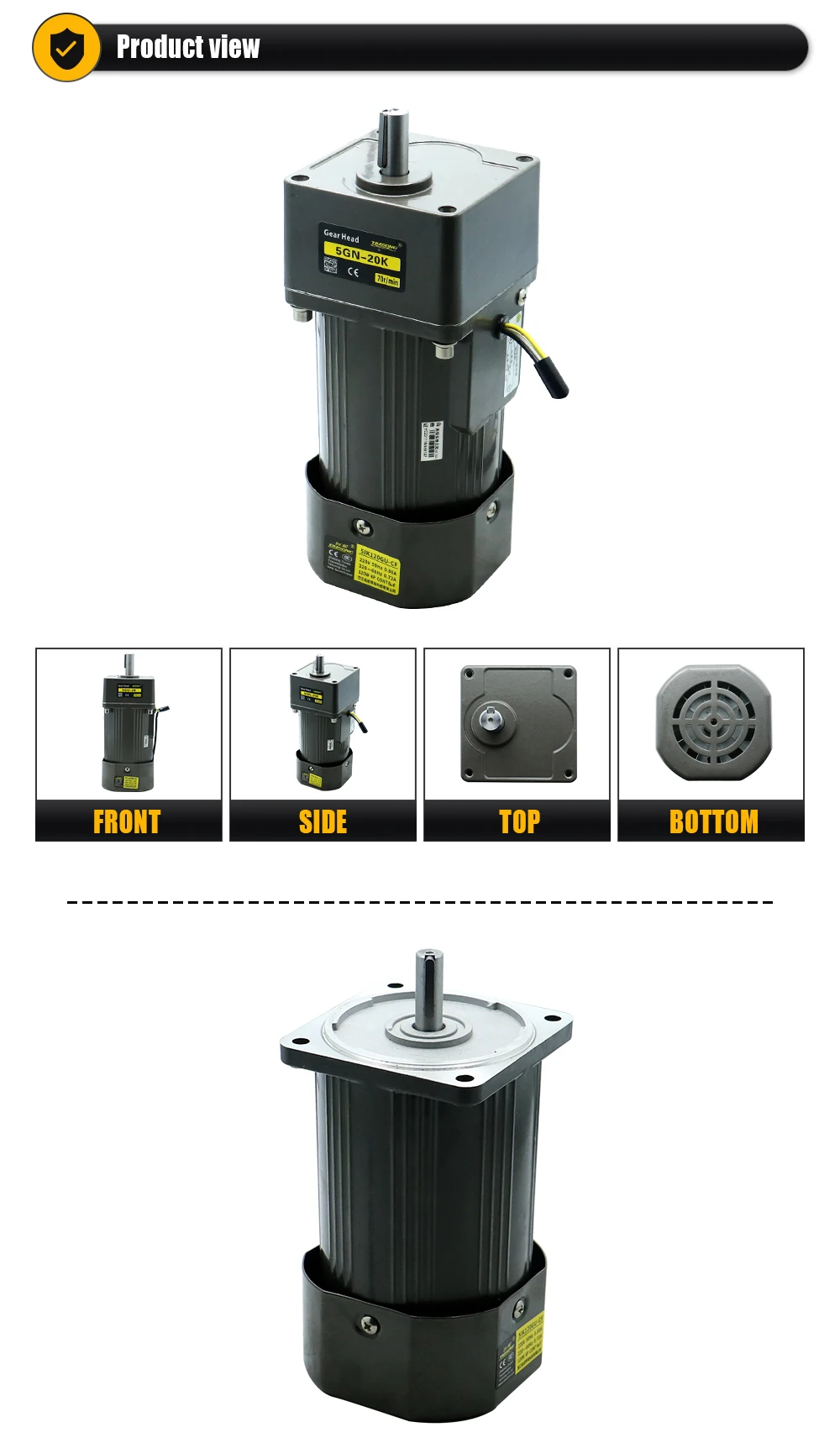 110v 220v 1400 Rpm Electric Constant Speed Type Single Phase Induction ...