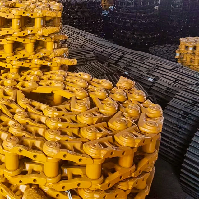 Factory Price Heavy Equipment Dozer D4 D6 D8k Undercarriage Parts Chain ...