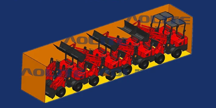 Aolite 606 Small Articulated Pure Electric Loader Small Shovel Loader ...