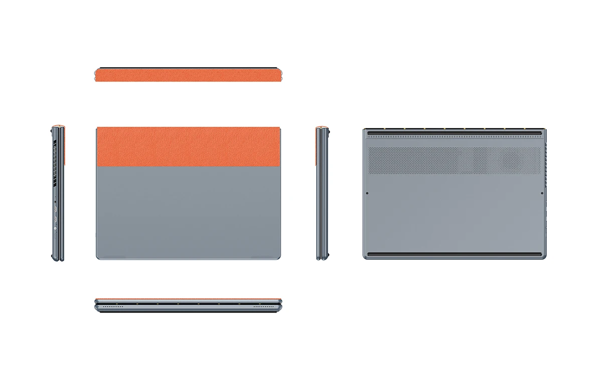 Hot Sales Foldable 2 in 1 Laptops with 2.5K Double Touch Screen