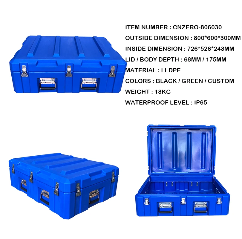 Premium Customized Long Plastic Waterproof Tool Case Hard Plastic Lldpe ...