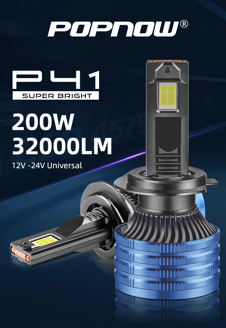 P41 Super Bright High Power 4575 Csp Auto Lighting System 200w 32000lm ...