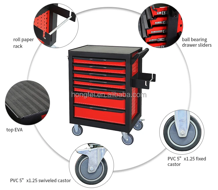 Large-storage Tool Cabinet - Aviation Mechanic Tool Set