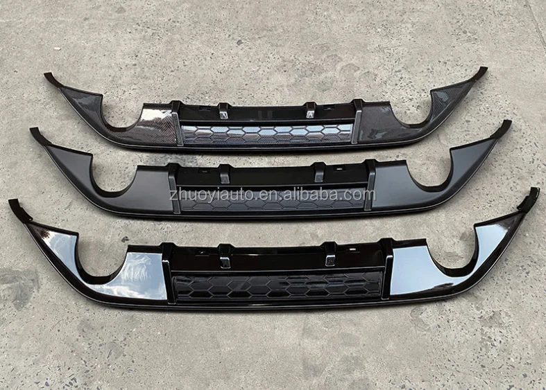 Modified Rear Bumper Rear Lip For Volkswagen Golf 7 Gti Diffuser 2013 ...