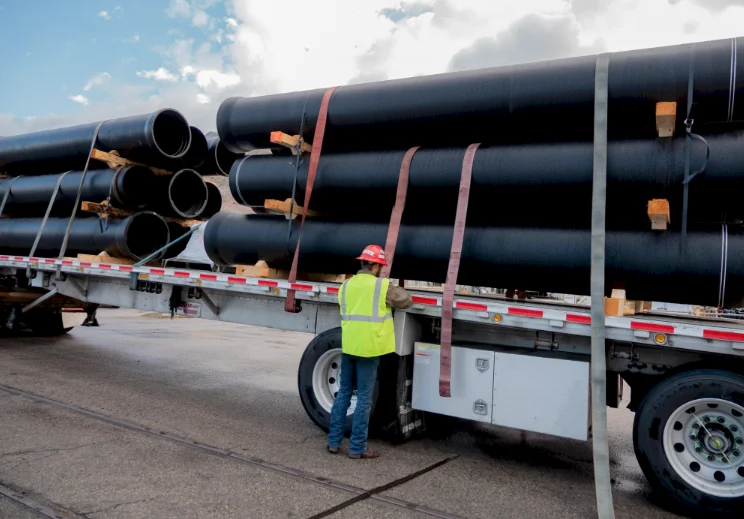 Iso 2351 Class K9 Ductile Cast Iron Pipe Round En545 Dn800 Manufacturer ...