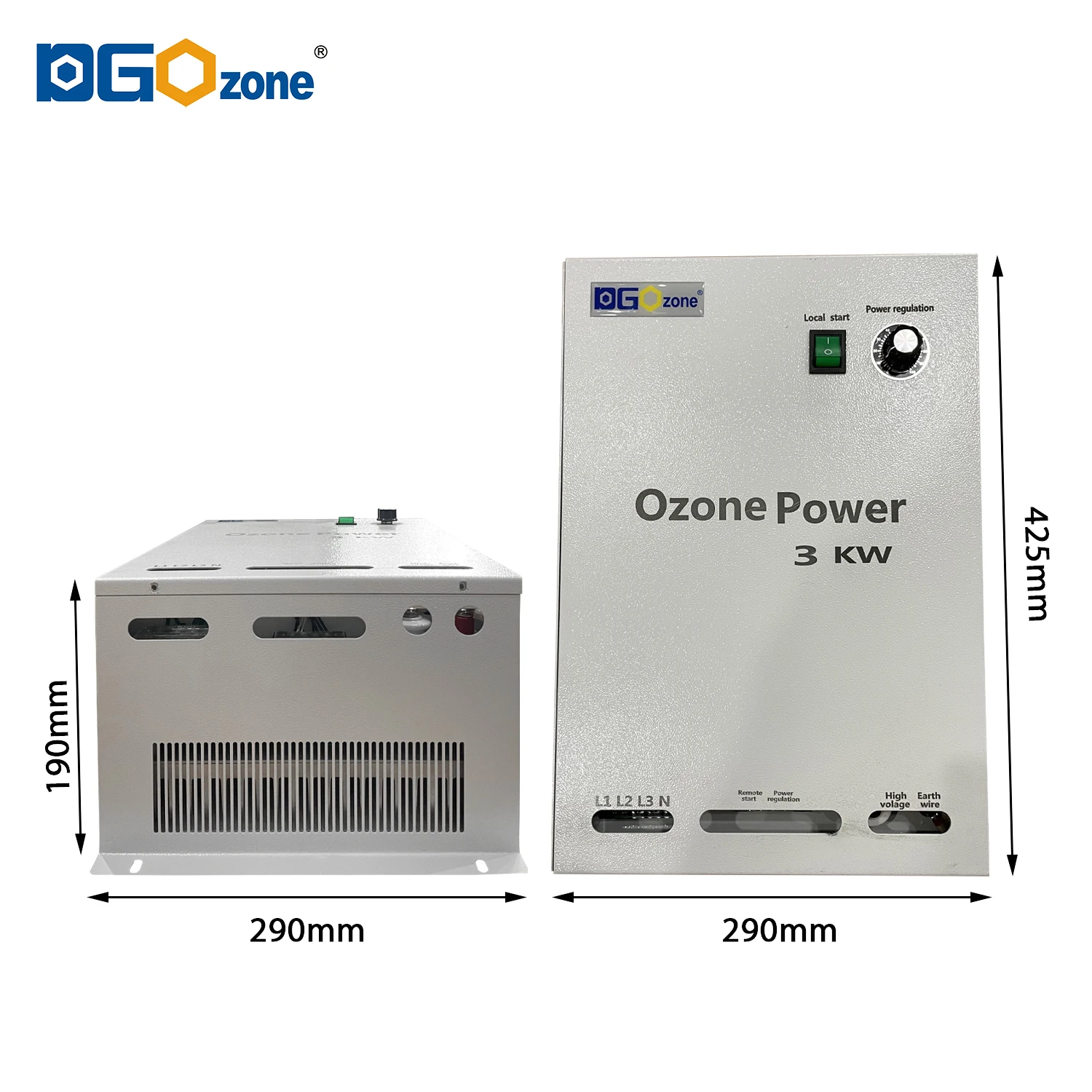 300g Ozone Generator with Ceramic Plate Module for Water Treatment