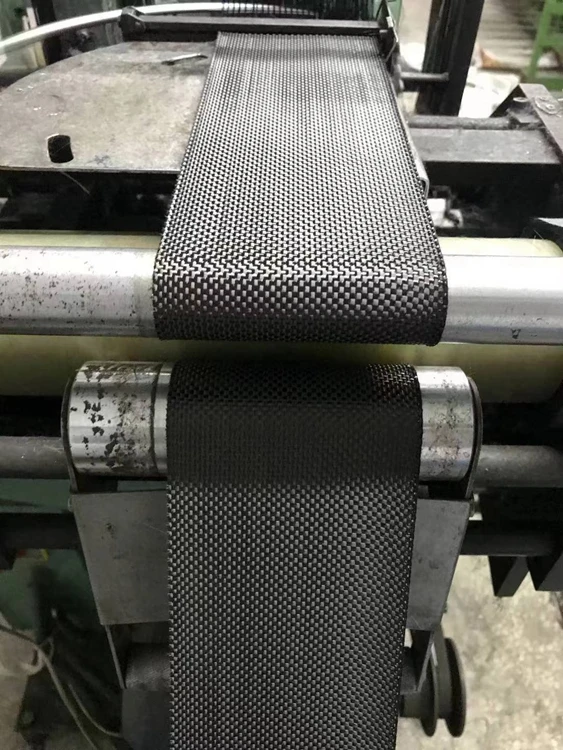 High Temperature Resistance High Strength 3k 12mm Carbon Fibre Braided ...