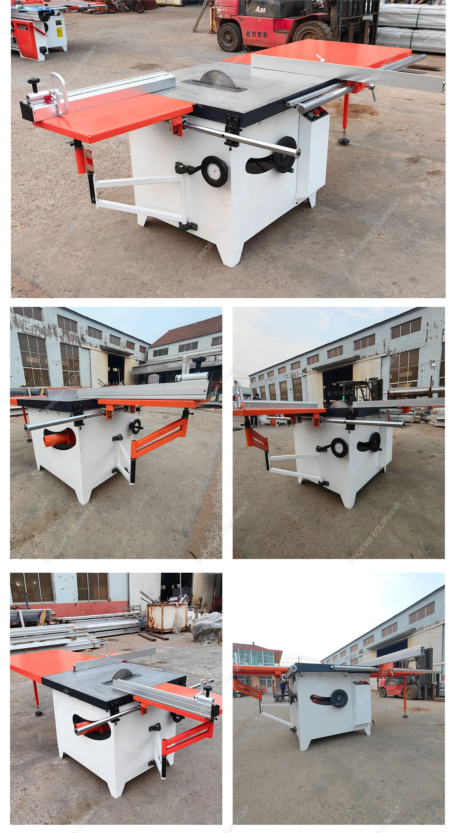 High-accuracy Sliding Table Panel Saw for Industrial Use
