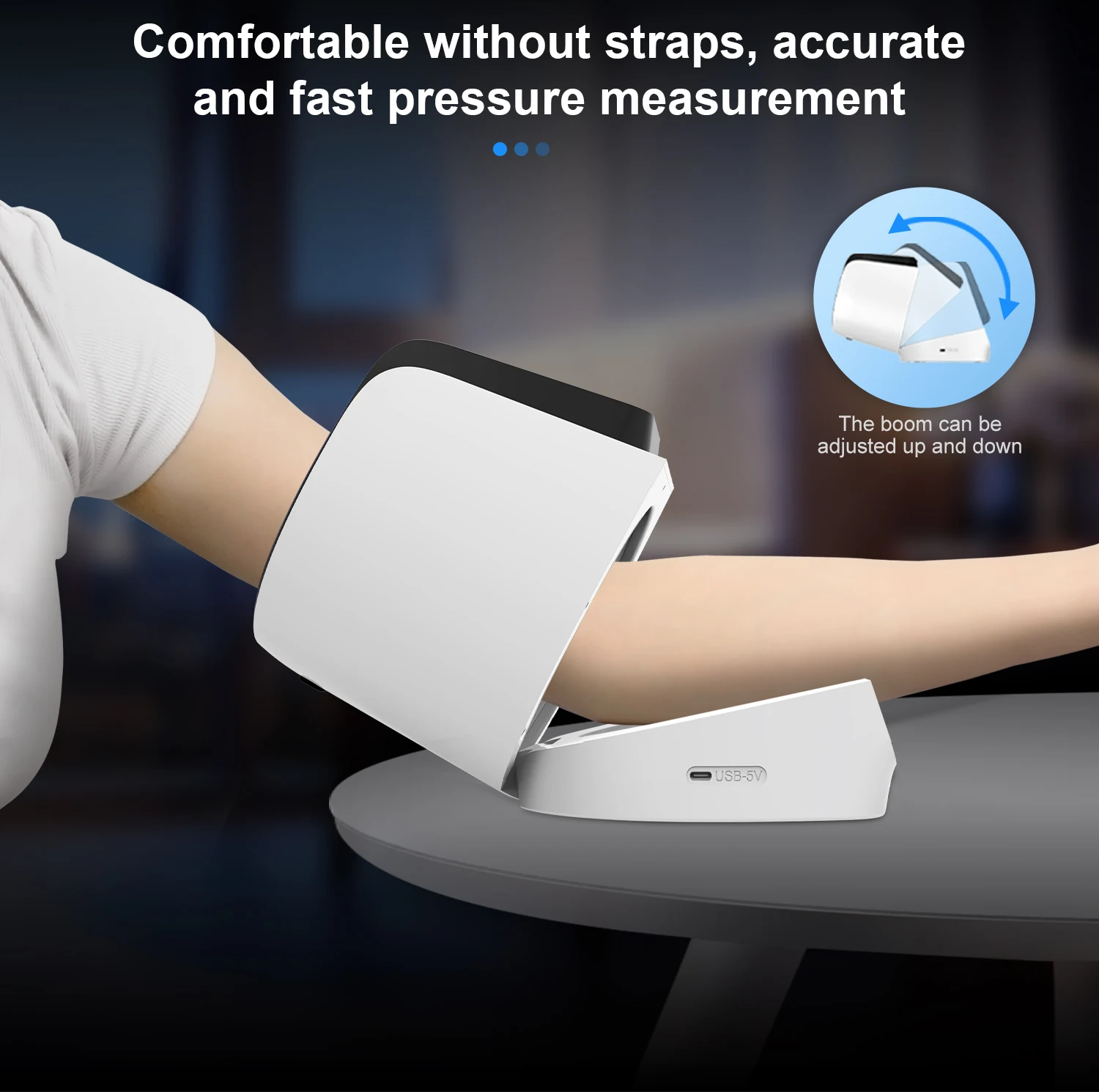 LED Smart Sphygmomanometer - Accurate Blood Pressure Monitor