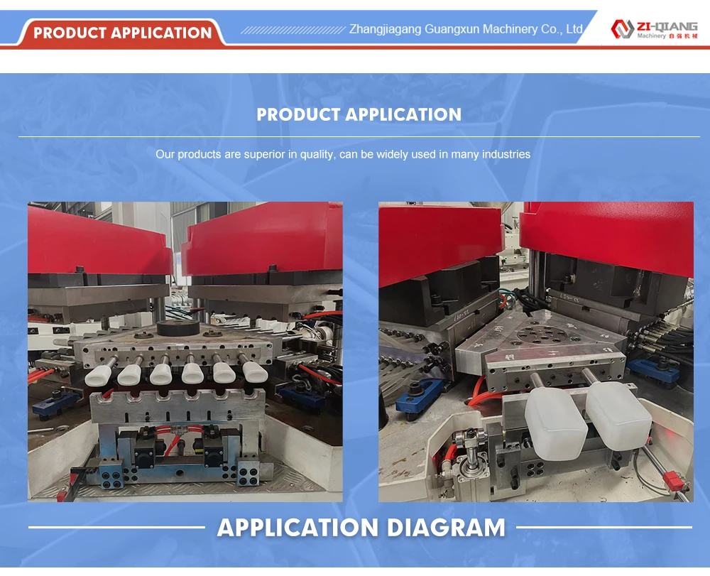 ZQ135 Automatic Injection Blower for Manufacture Large-capacity 500ml ...