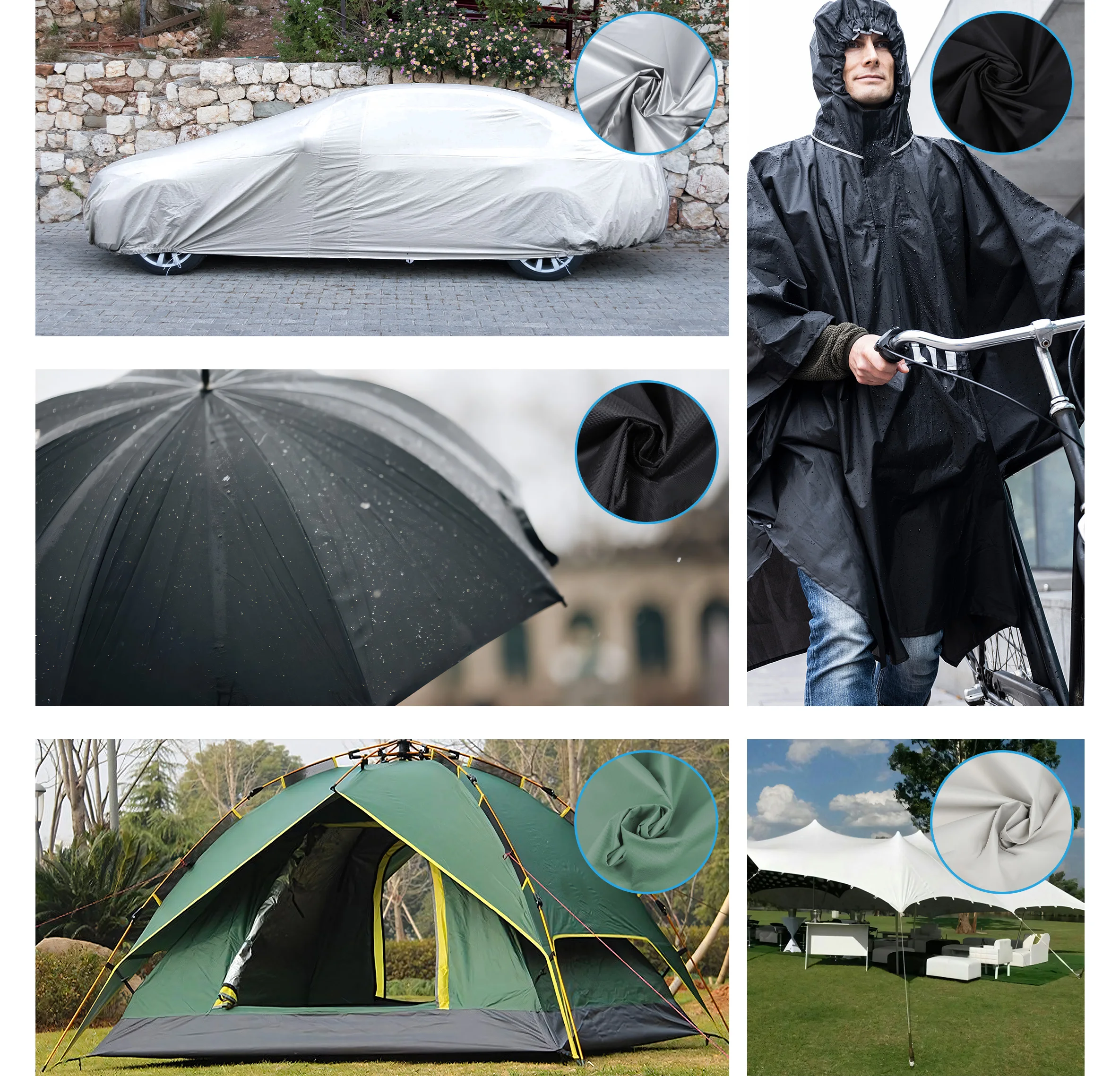 1000d 100% Nylon Cordura Fabric Outdoor Furniture Tarpaulin Fabric For ...