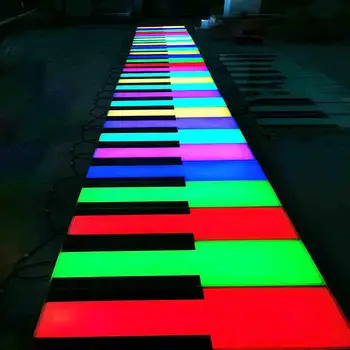 Interactive Ip67 Waterproof Rgb Color Changing Piano Led Dance Floor ...