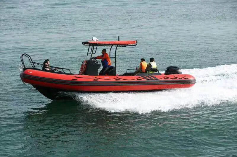 Deep V Aluminum RIB Boat - Tourus Sport Rib 420 with Trailer