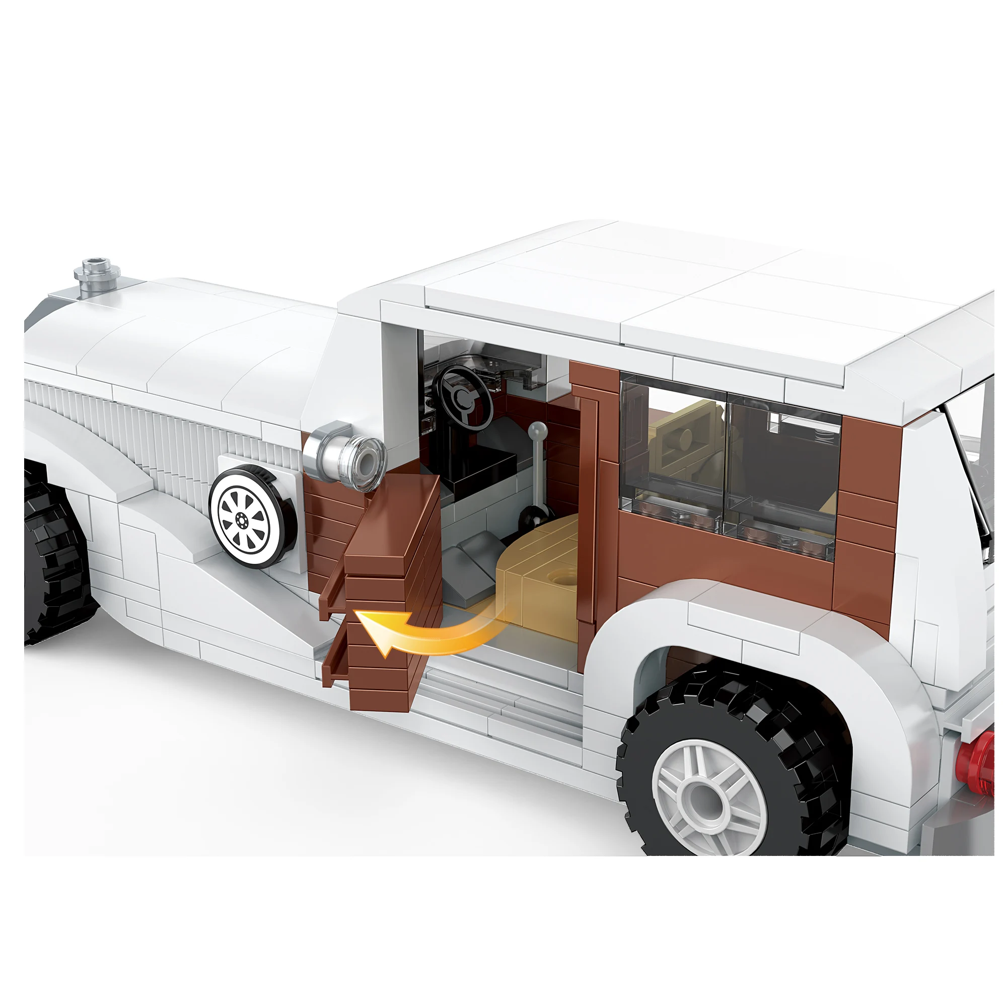 Cogo Kids Diy Assembly Cars Building Blocks Plastic Construct Build ...