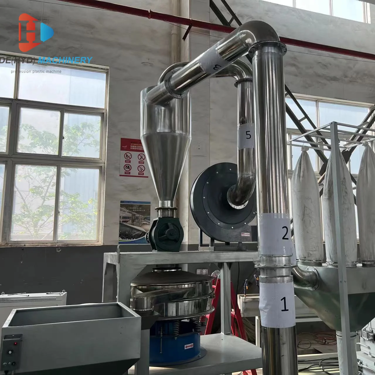 New Design Plastic Scrap Plastic Pipe Pulverizer Machine Plastic Used ...