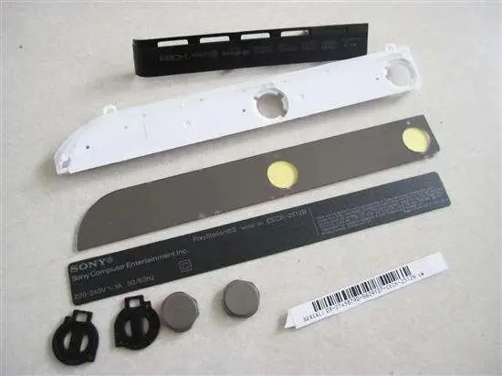 Black Complete Housing Shell Case Replacement for PS3 Slim